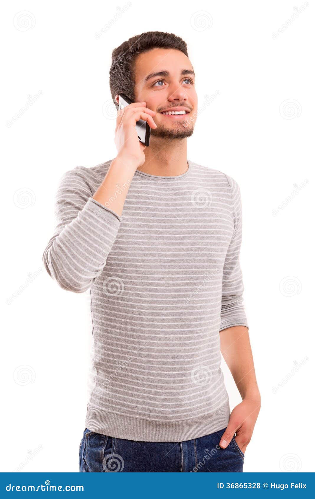 Boy at the phone stock photo. Image of conversation, communication ...