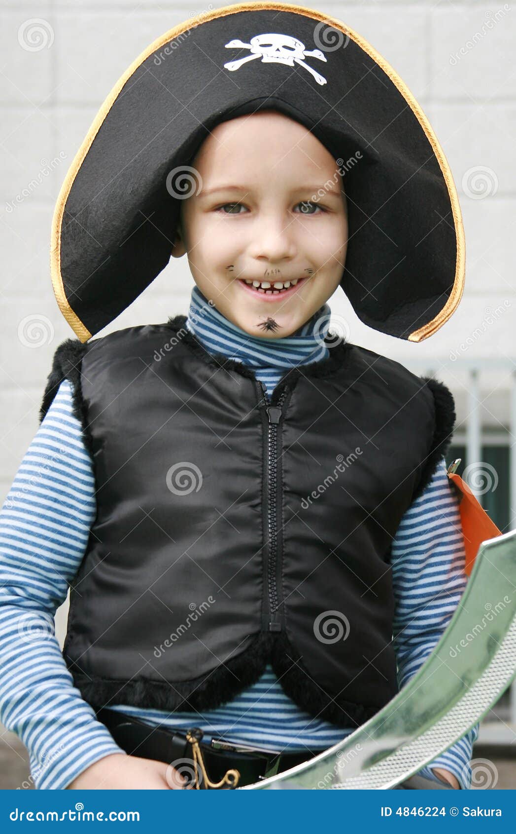 Boy pirate stock photo. Image of characters, party, dressing - 4846224