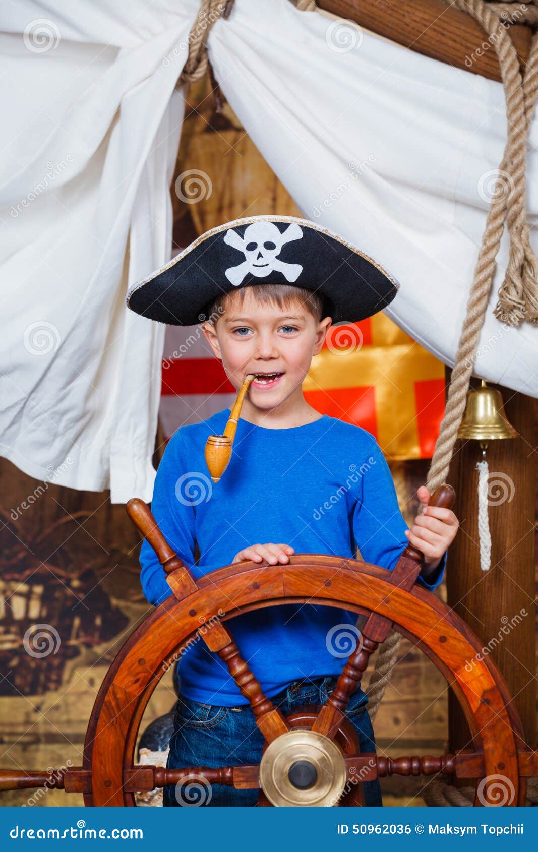 Boy pirate stock photo. Image of preschooler, black, expression - 50962036