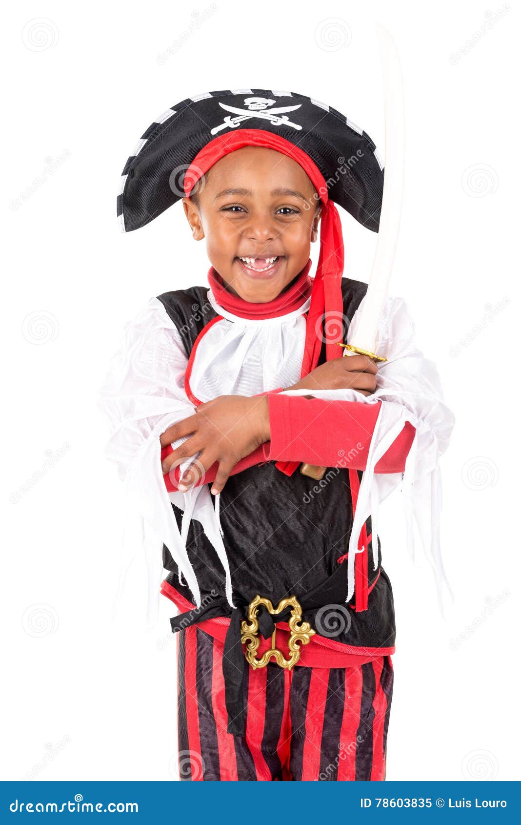 Boy pirate stock image. Image of pirate, costume, party - 78603835