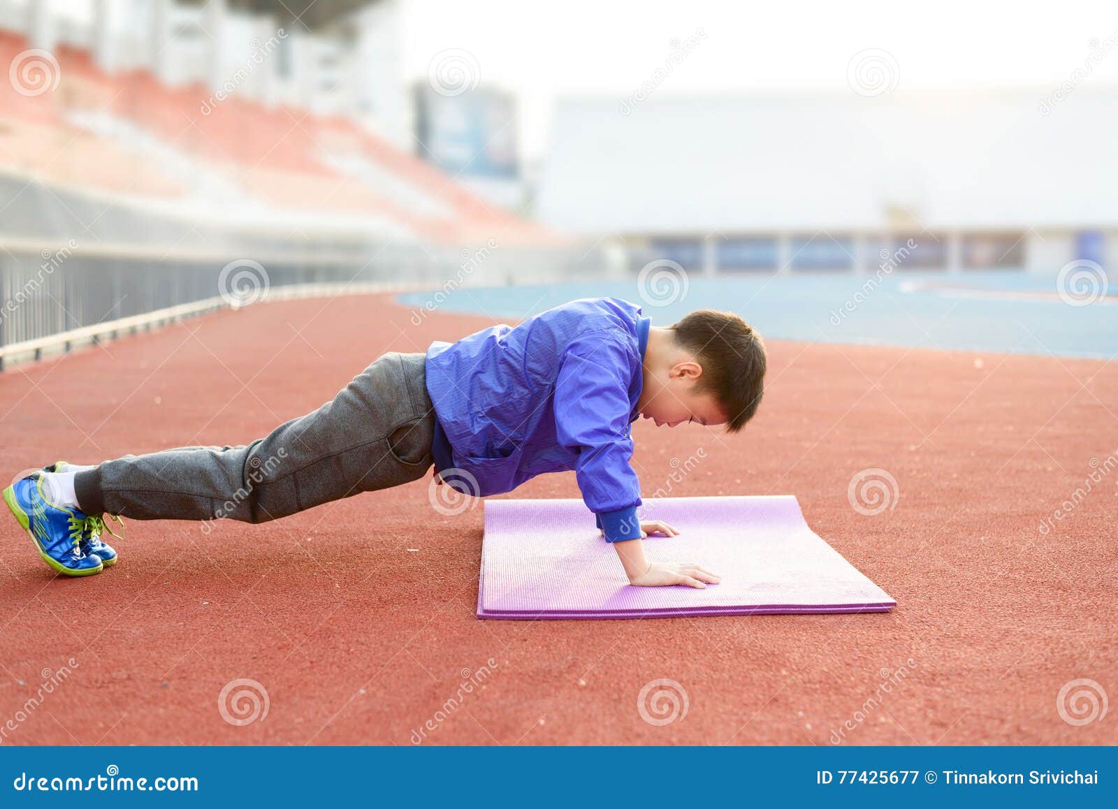 Boy plank stock image. Image of buttocks, female, practice - 77425677