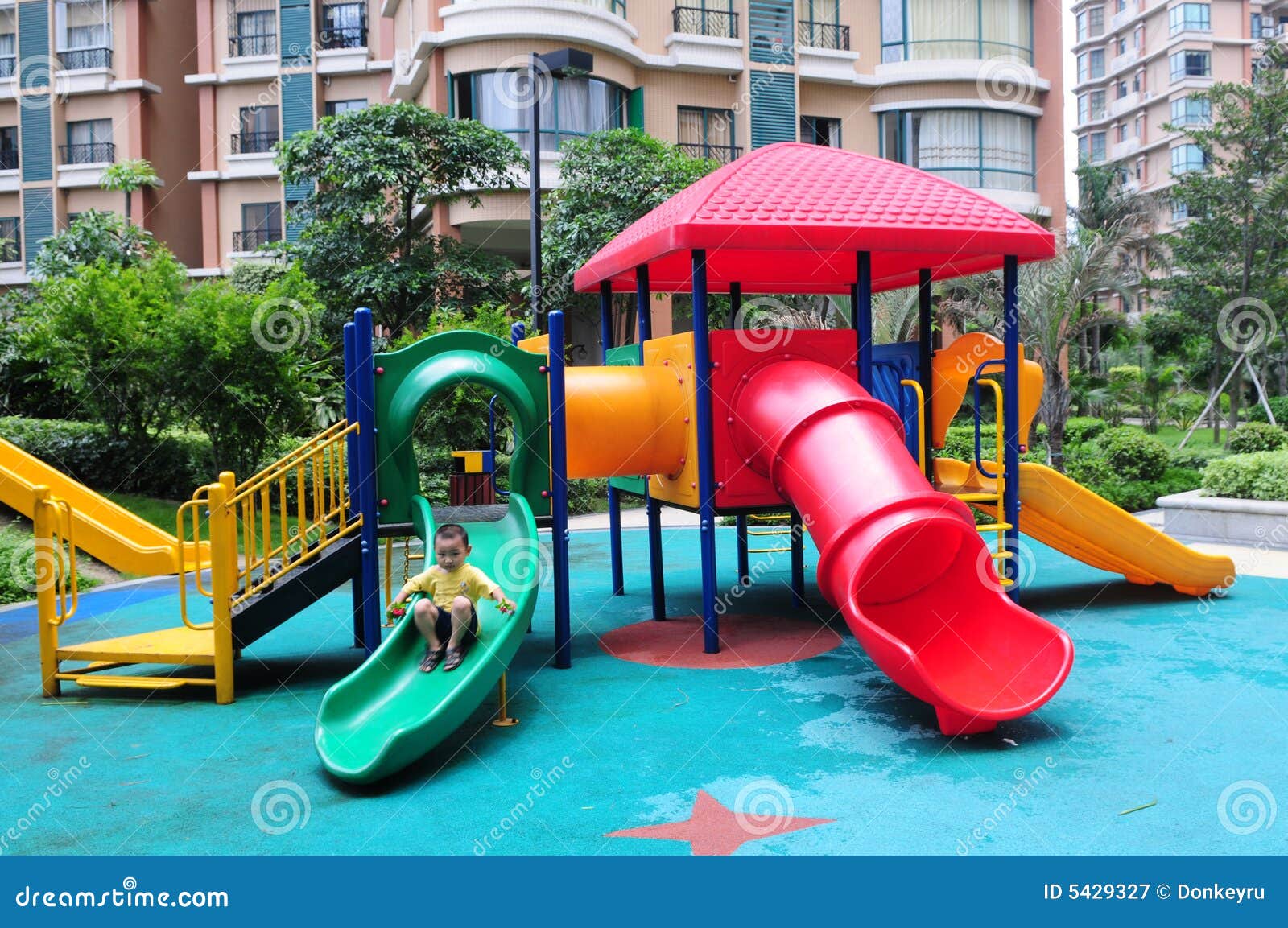 Colorful Slide Tourist Spots Royalty-Free Stock Photography ...