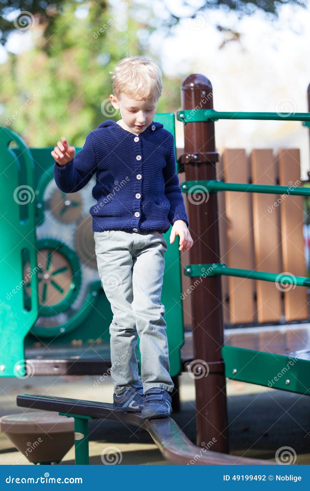 Boy at playground stock photo. Image of cheerful, healthy - 49199492