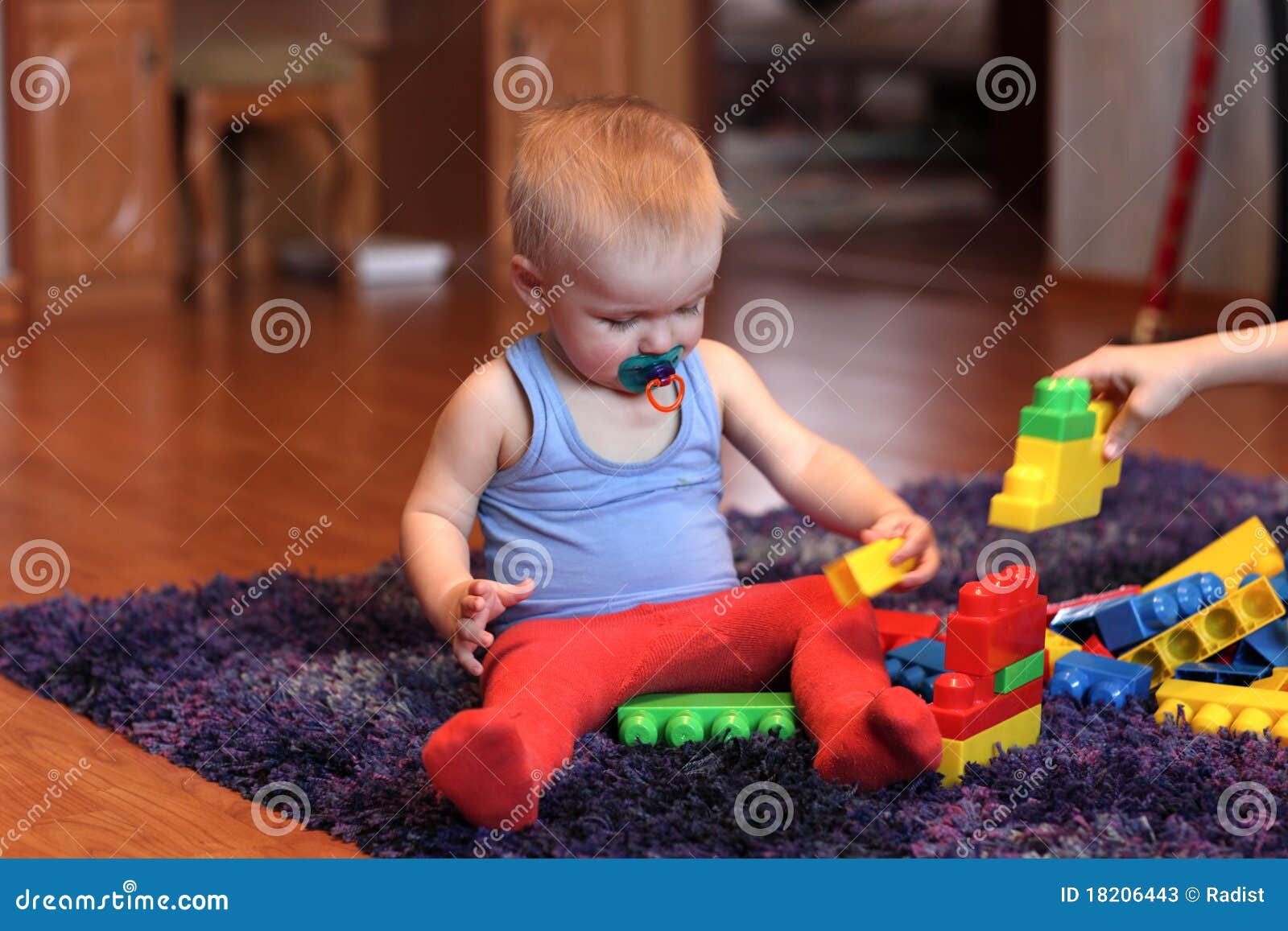 Boy is playing stock image. Image of domestic, cute, little - 18206443