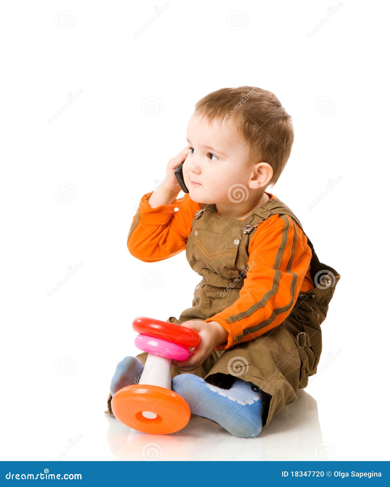 Boy playing stock photo. Image of childhood, news, baby - 18347720
