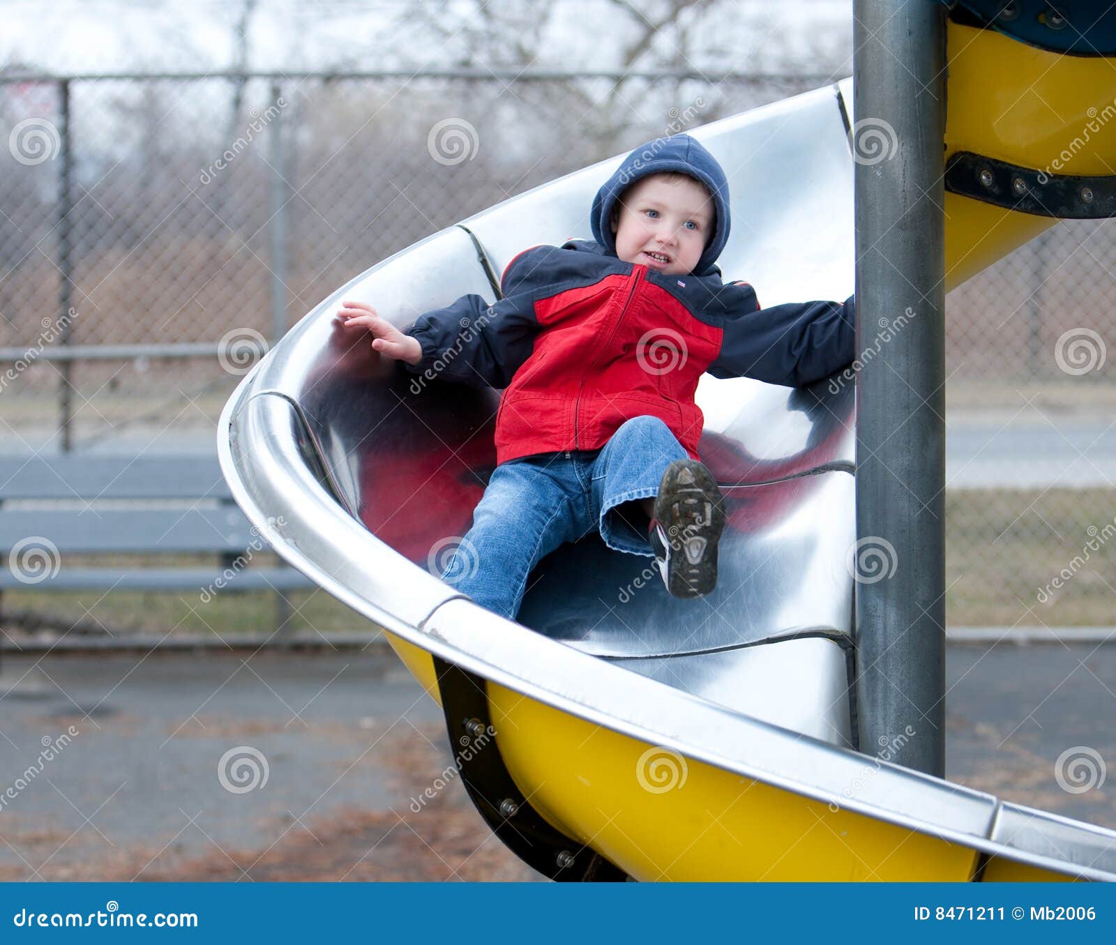 Boy playing stock image. Image of child, playscape, freely - 8471211