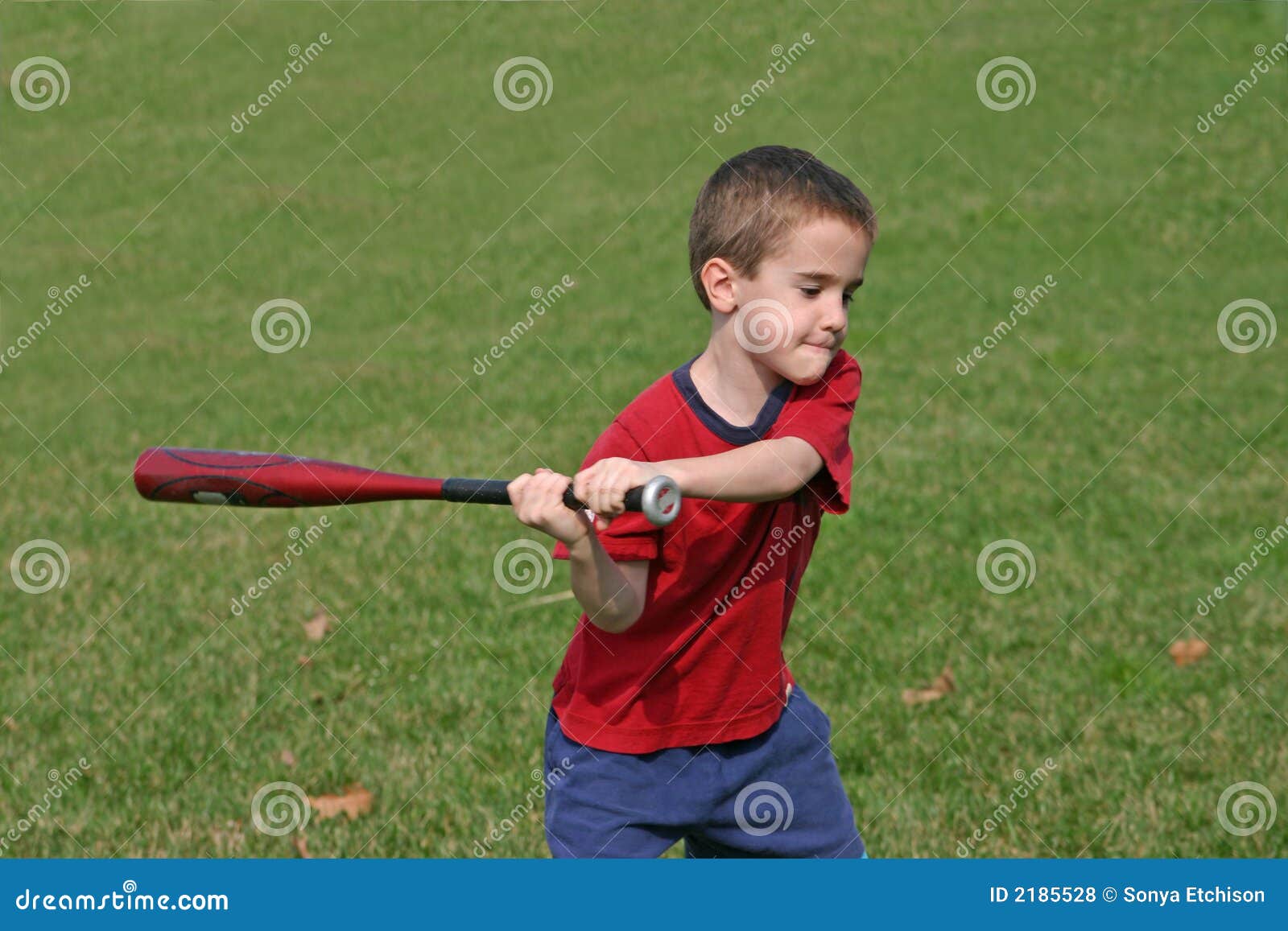 Boy Playing Baseball stock photo. Image of happiness, park - 2185528