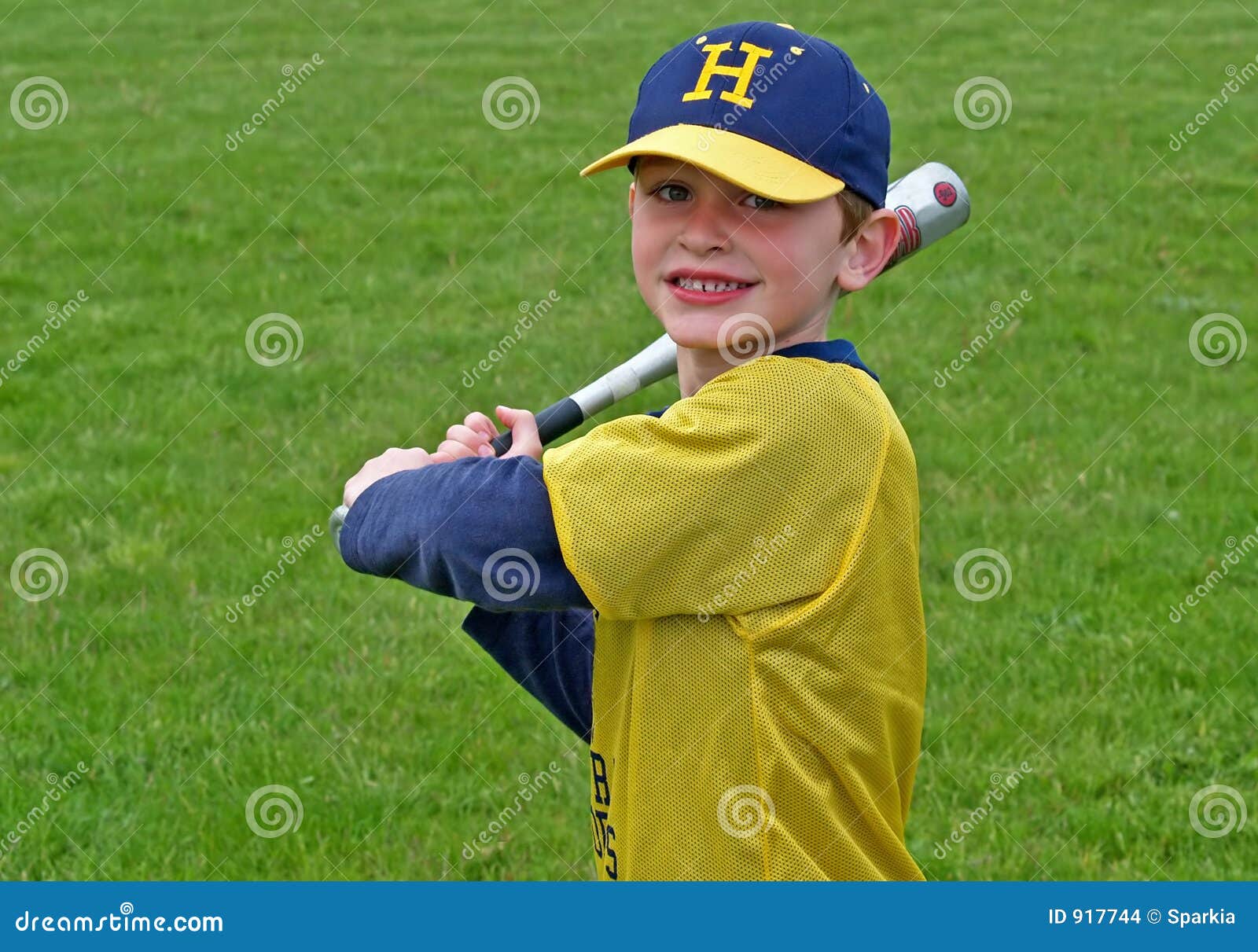 Boy playing baseball stock photo. Image of little, sport - 917744