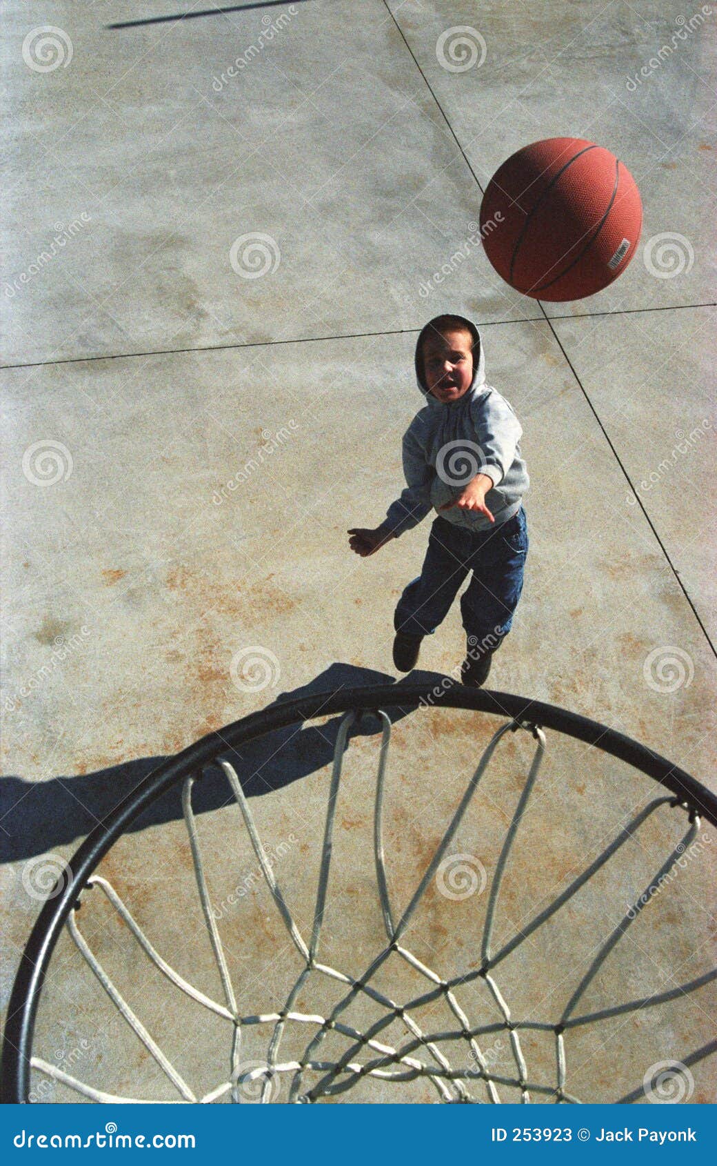 Boy playing basketball stock image. Image of play, player - 253923