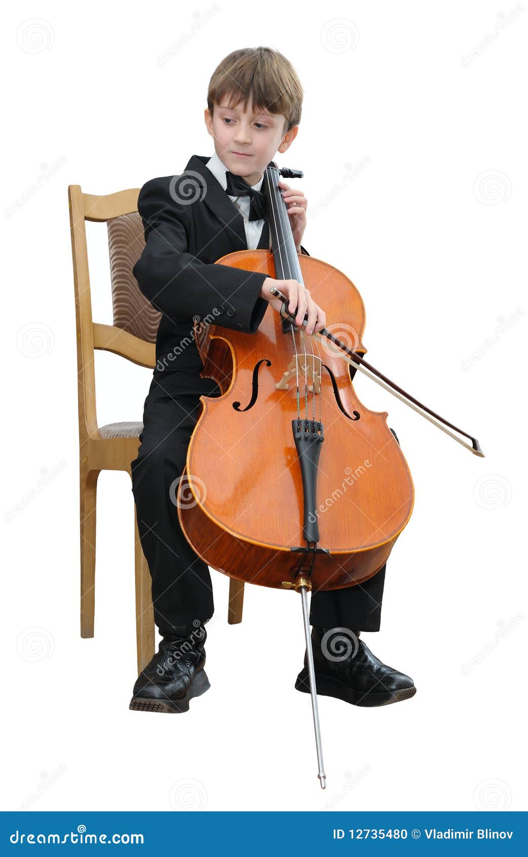 Guy Playing Cello