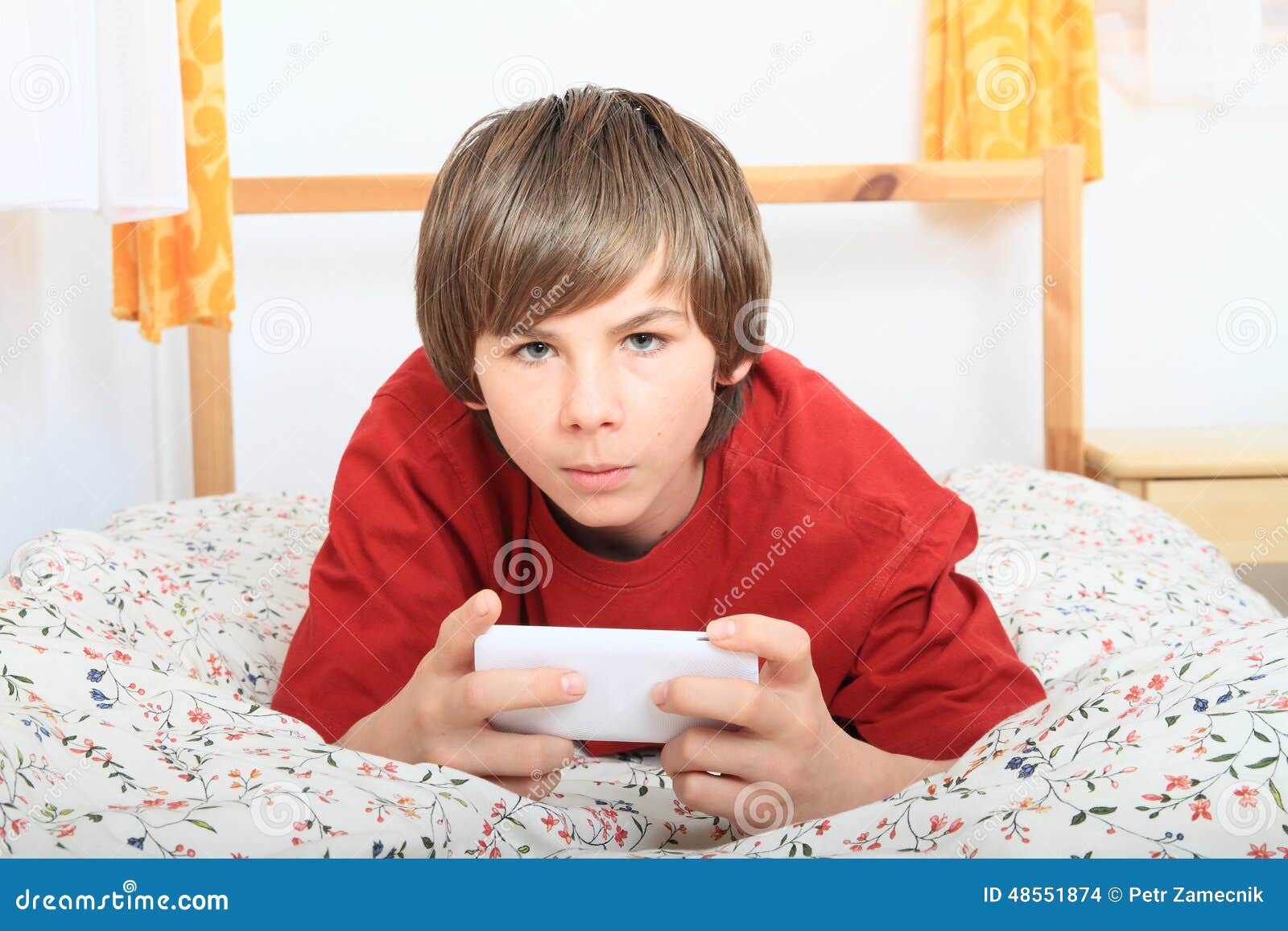 Boy Playing with Smartphone Stock Photo - Image of computer, handphone ...