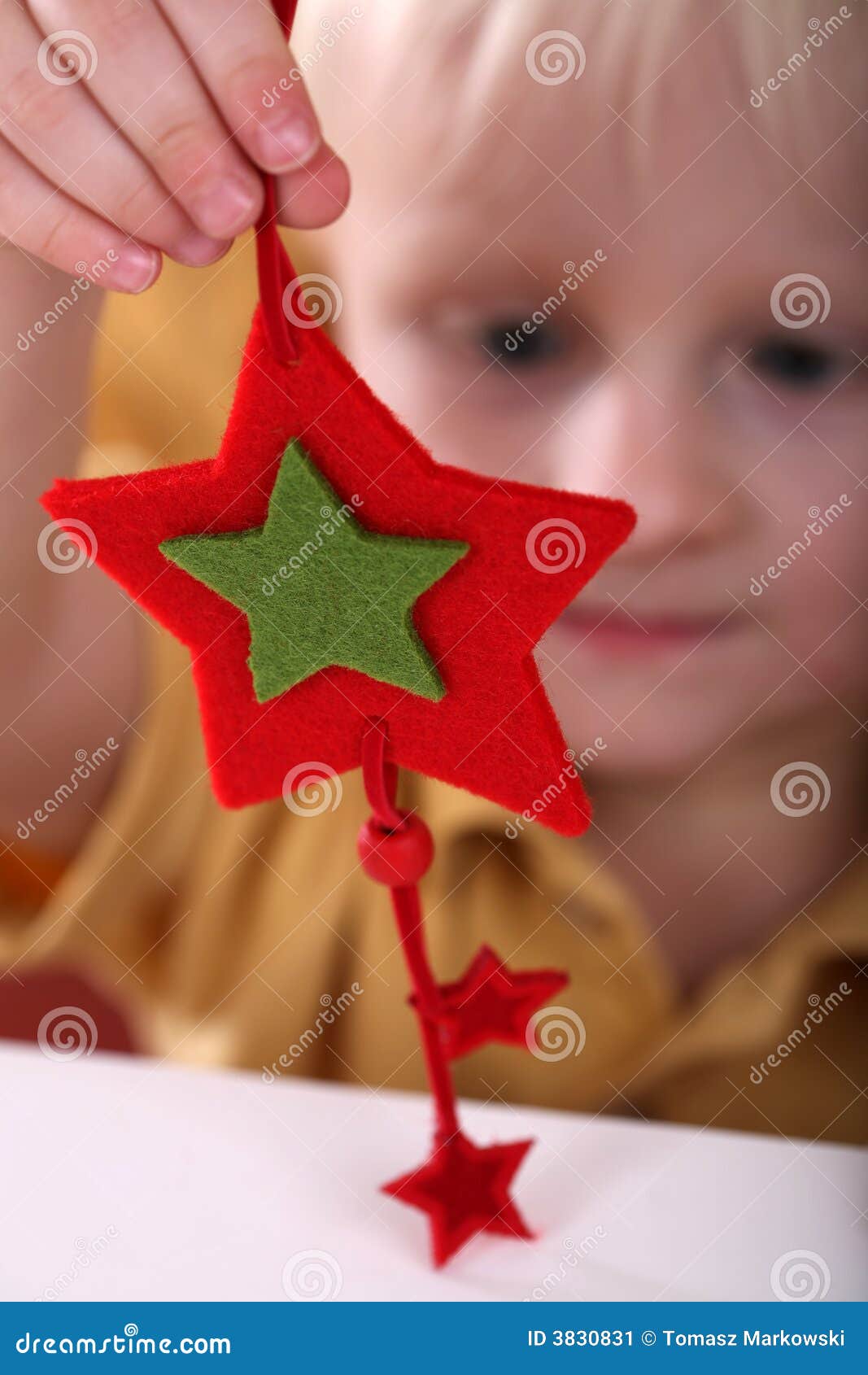 Boy playing with toy star stock image. Image of learning - 3830831