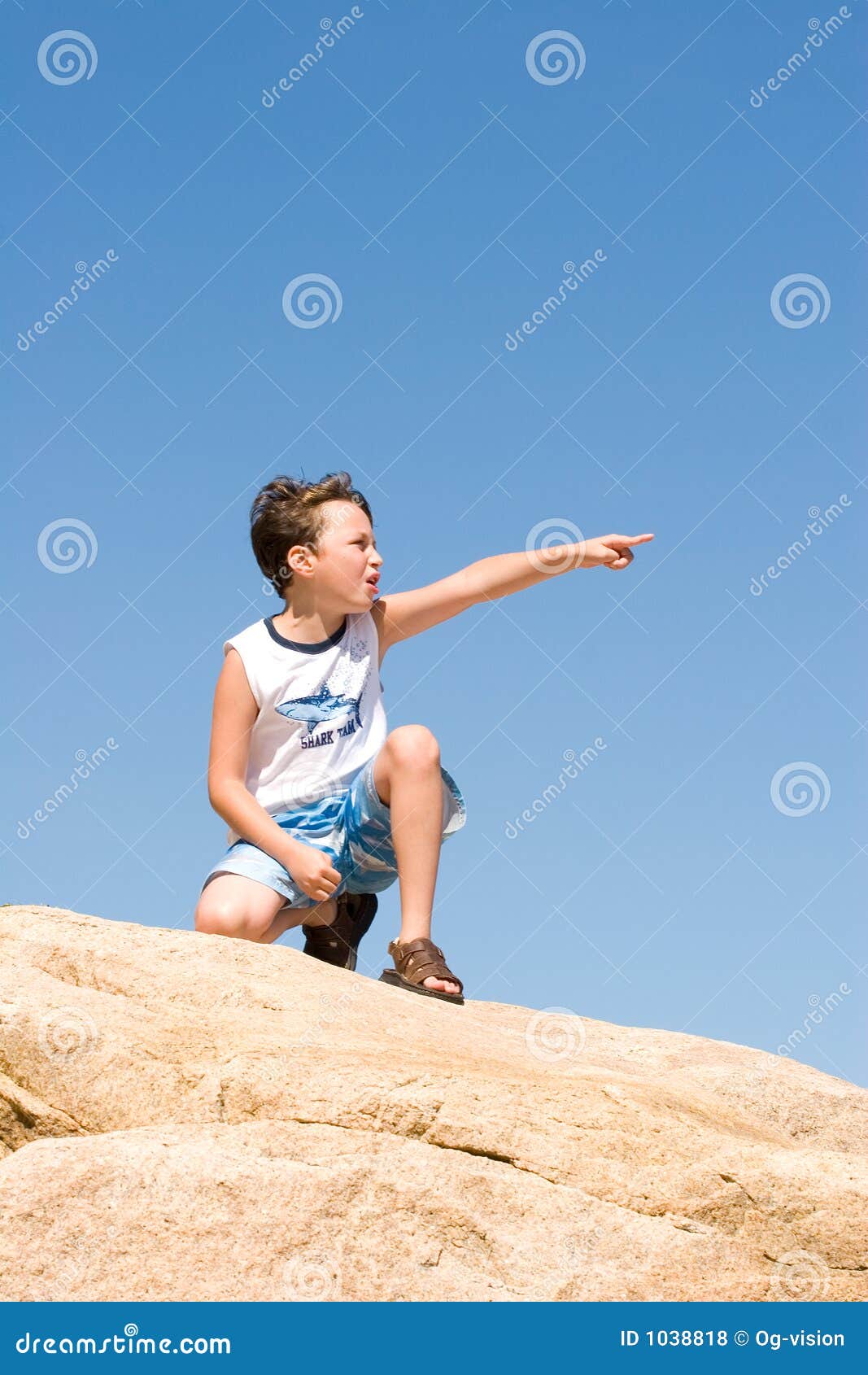 Boy pointing stock photo. Image of looking, weekend, finger - 1038818