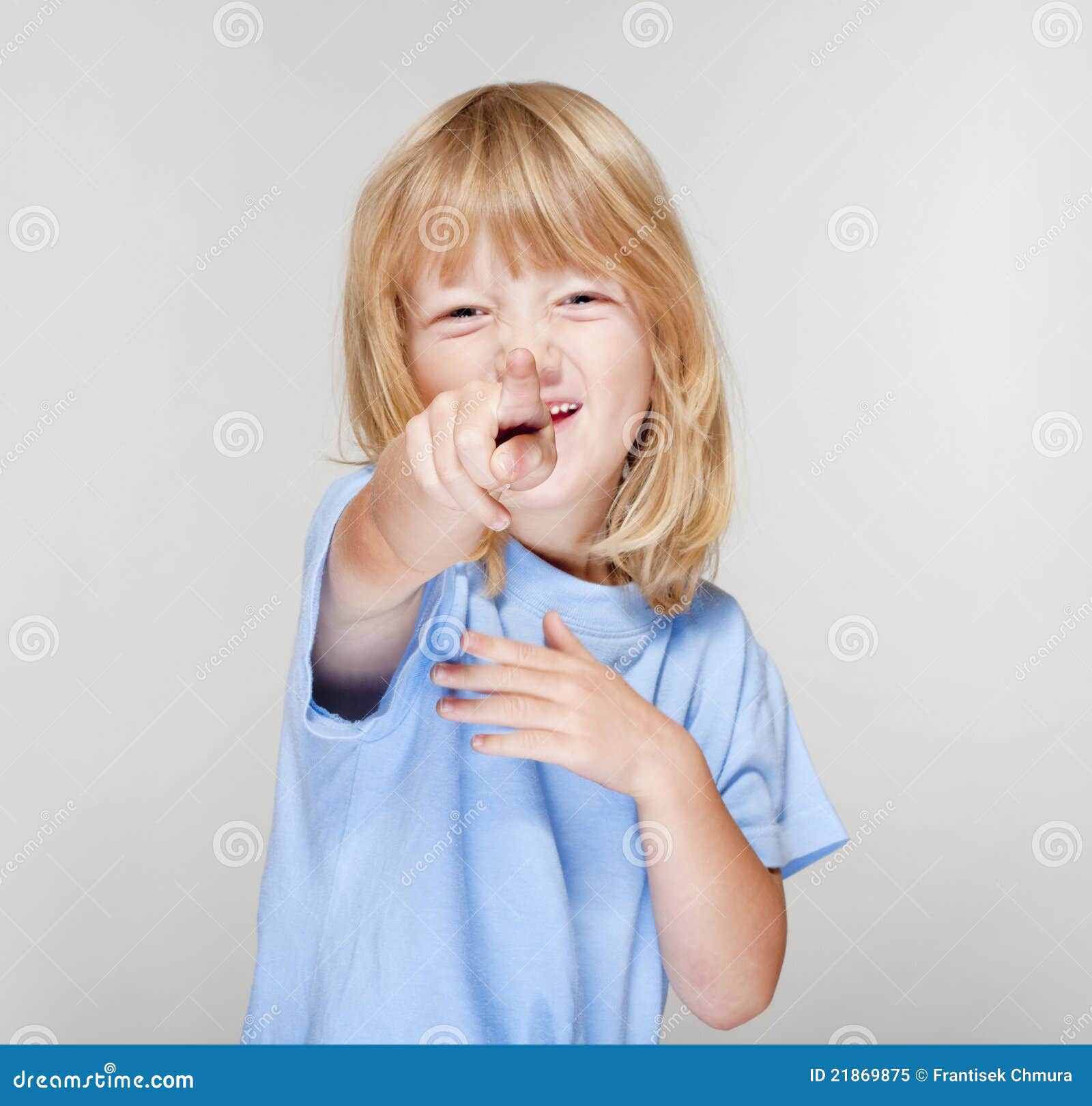 Boy pointing stock image. Image of standing, young, happy - 21869875