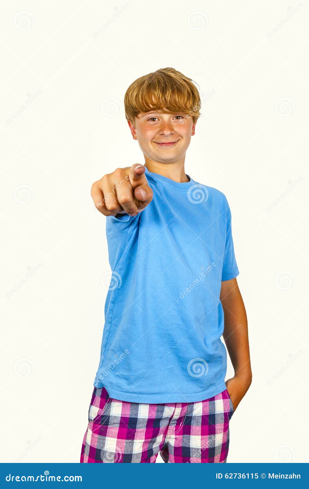 Boy pointing with hand stock image. Image of boldfaced - 62736115