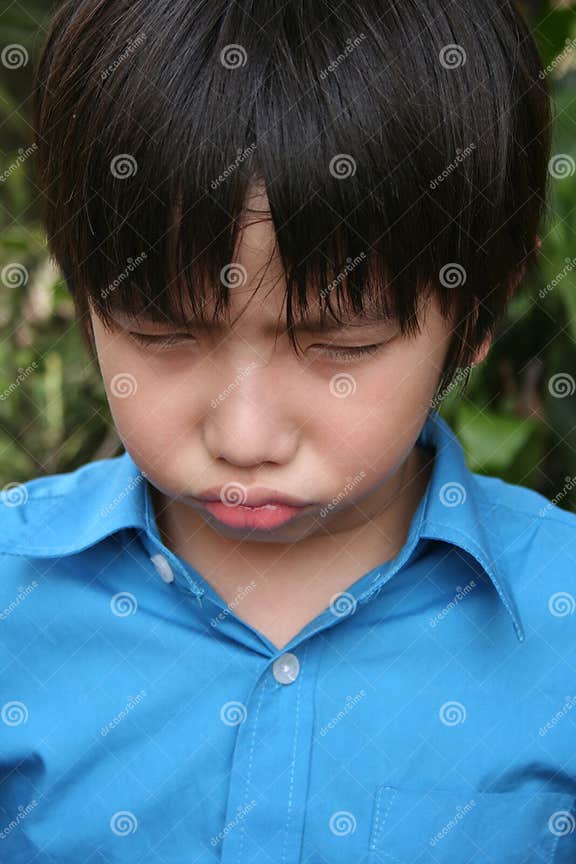 Boy pouting stock photo. Image of face, kids, naughty - 8285690