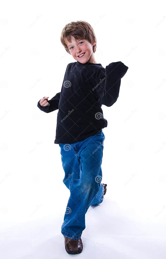 Boy power stock photo. Image of positive, isolated, child - 4225934
