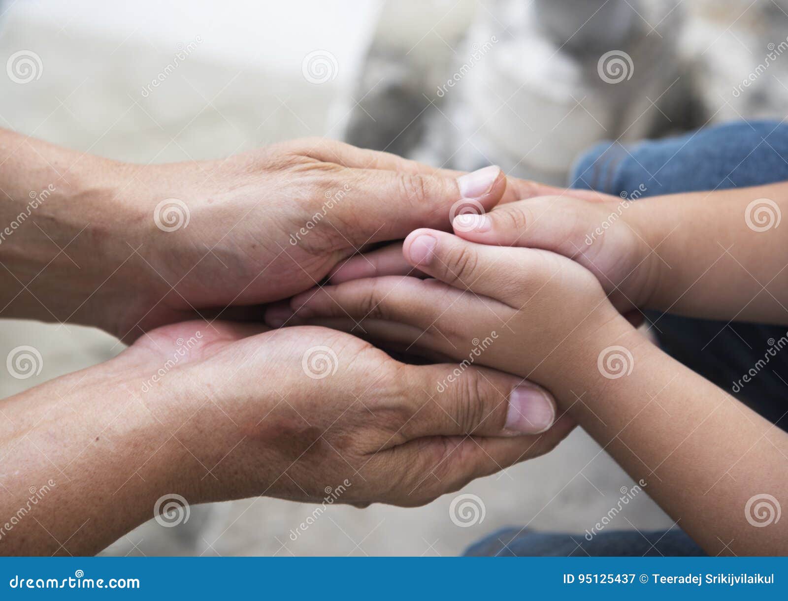 A Boy Pray Respect To the Eldery Stock Image - Image of people ...