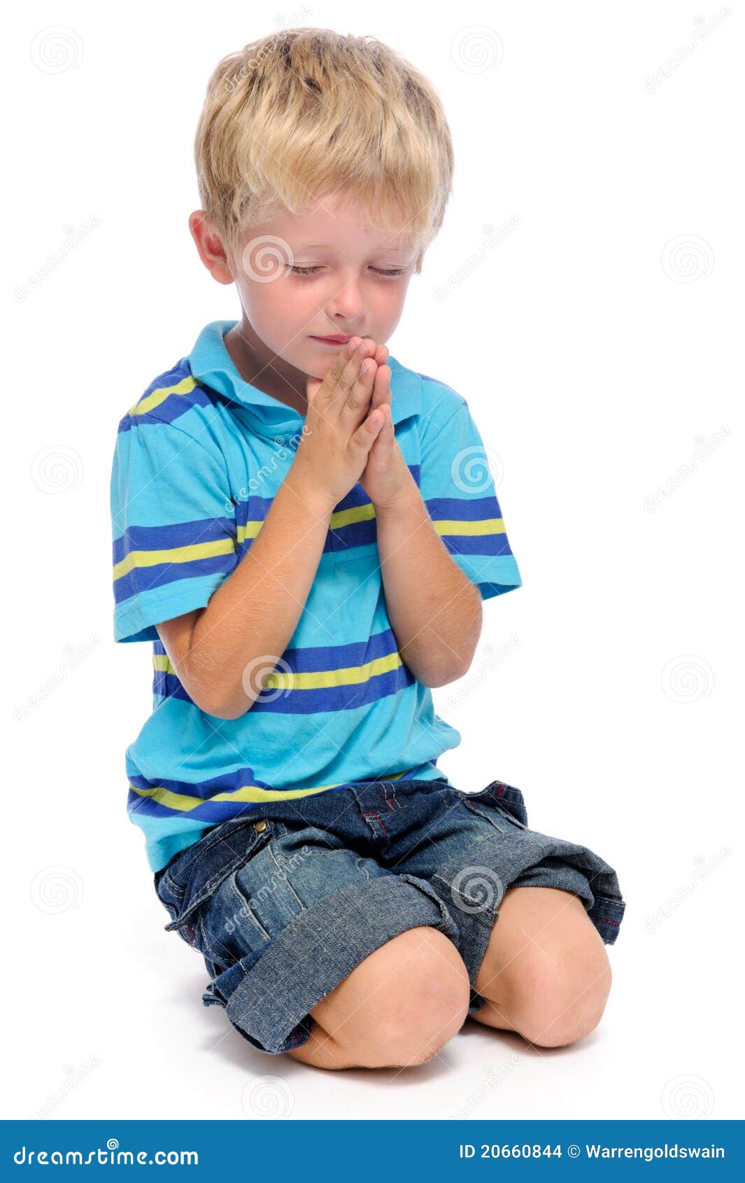 Boy Praying Stock Images - Image: 20660844