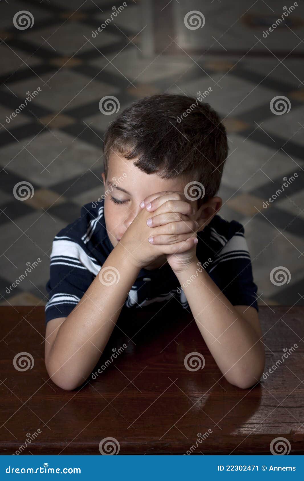 Boy praying stock image. Image of christianity, child - 22302471