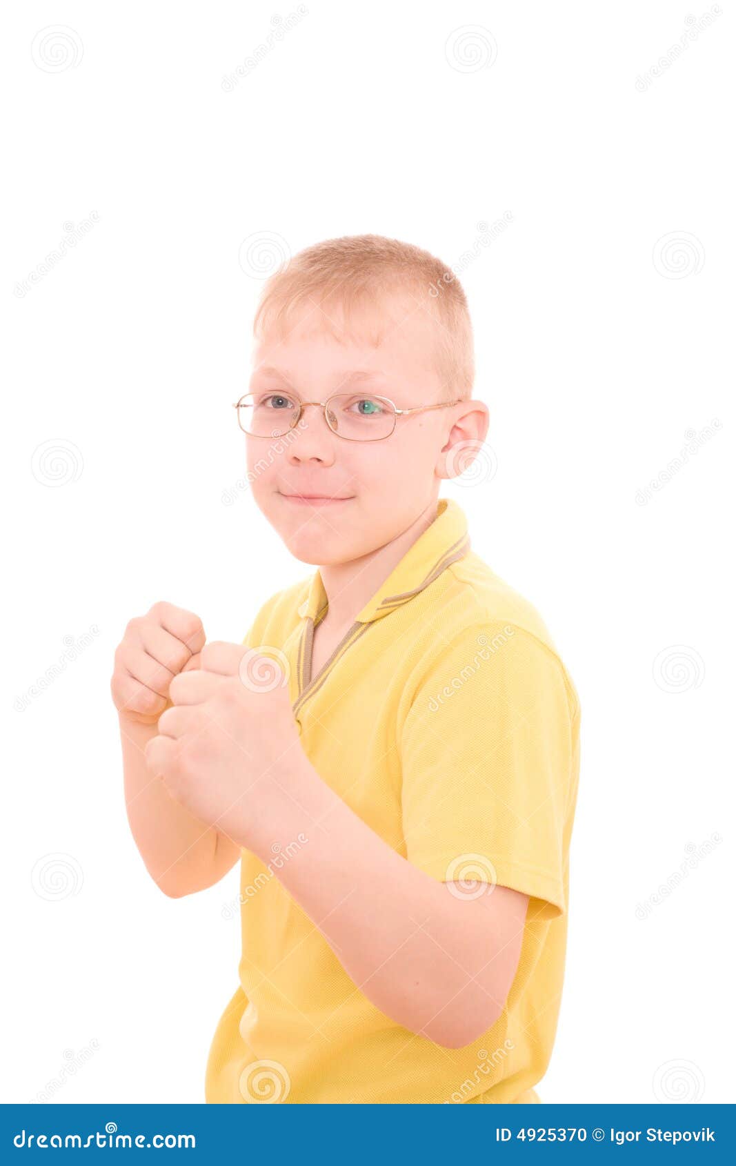 Boy protect himself stock photo. Image of conflict, face - 4925370