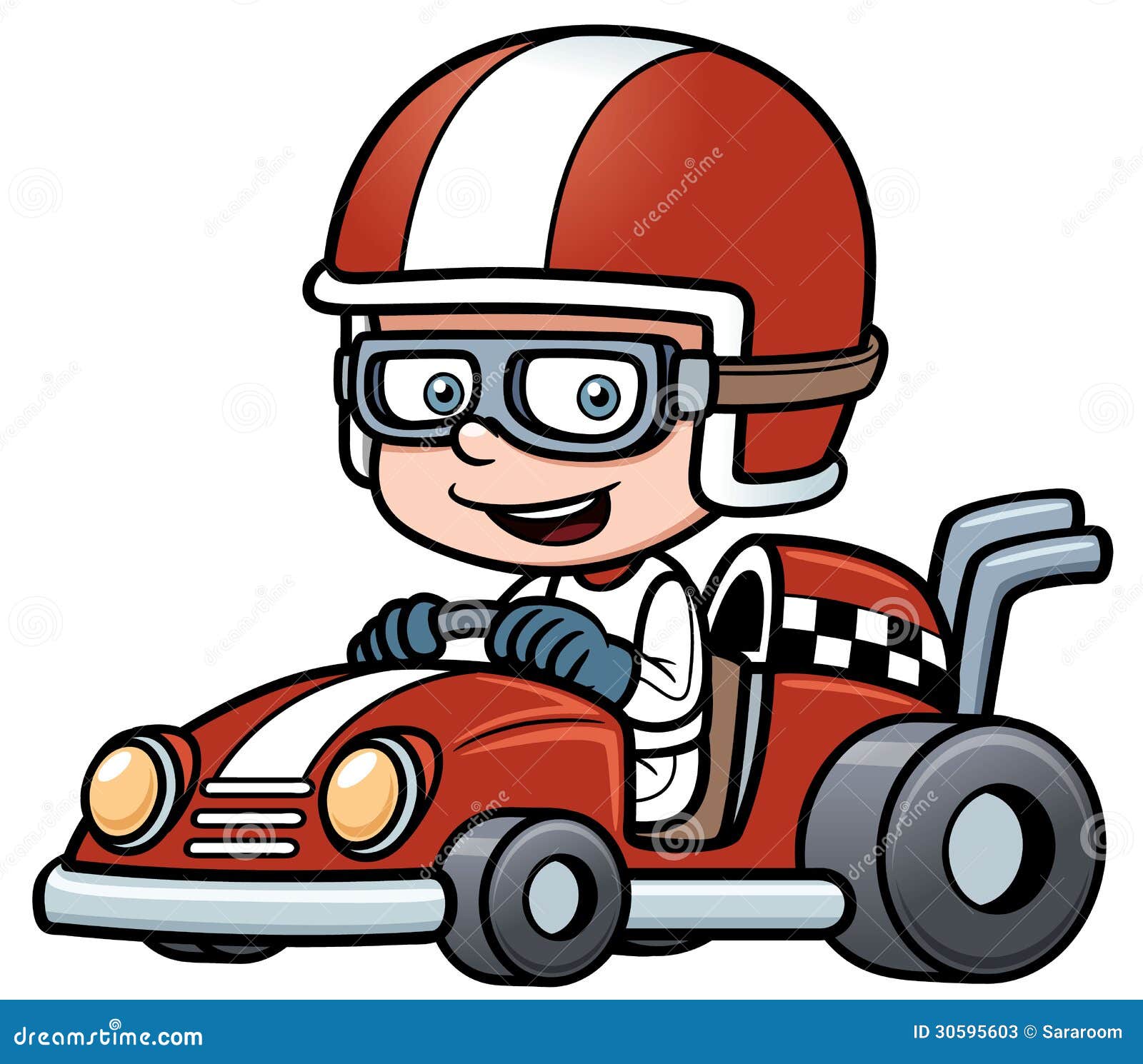 Boy Racing stock vector. Illustration of speed, drive - 30595603