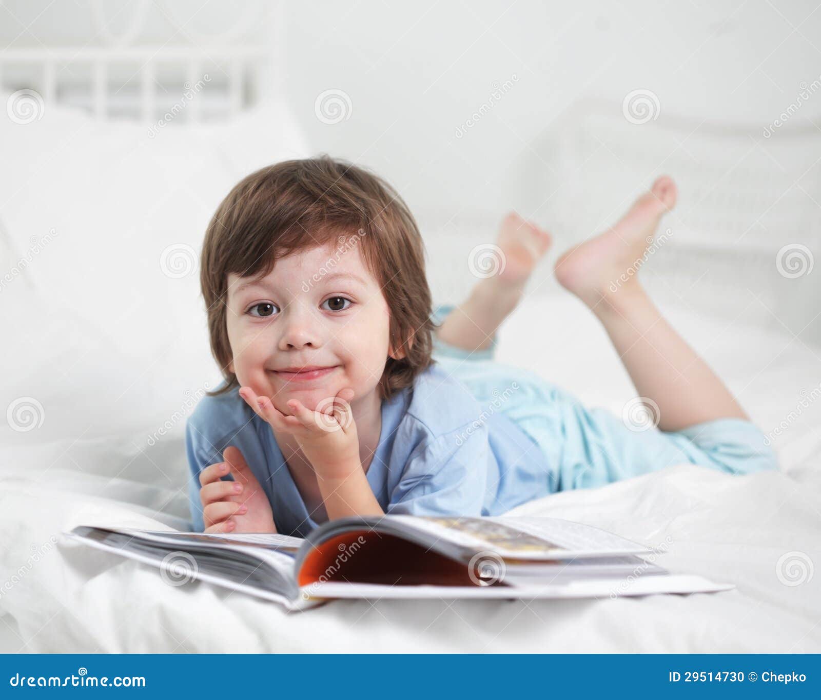 Boy read book stock photo. Image of happiness, homework - 29514730