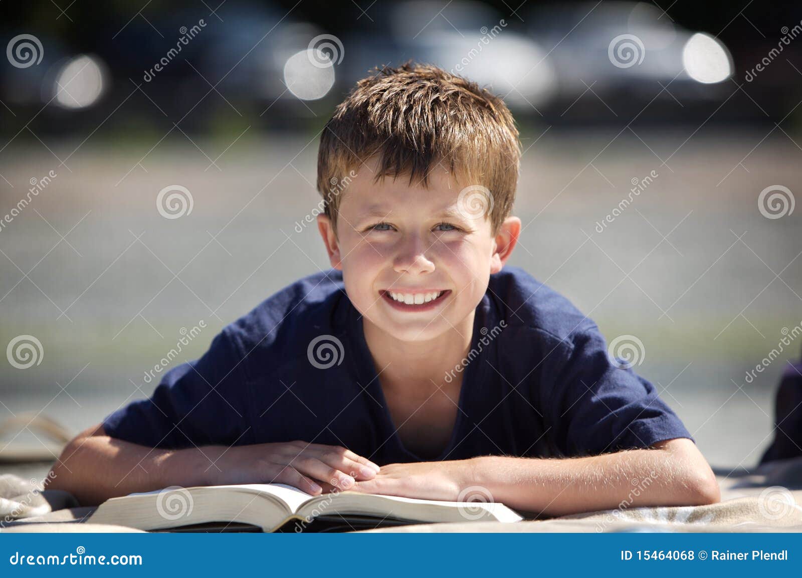 Boy reading stock photo. Image of warm, person, relaxation - 15464068