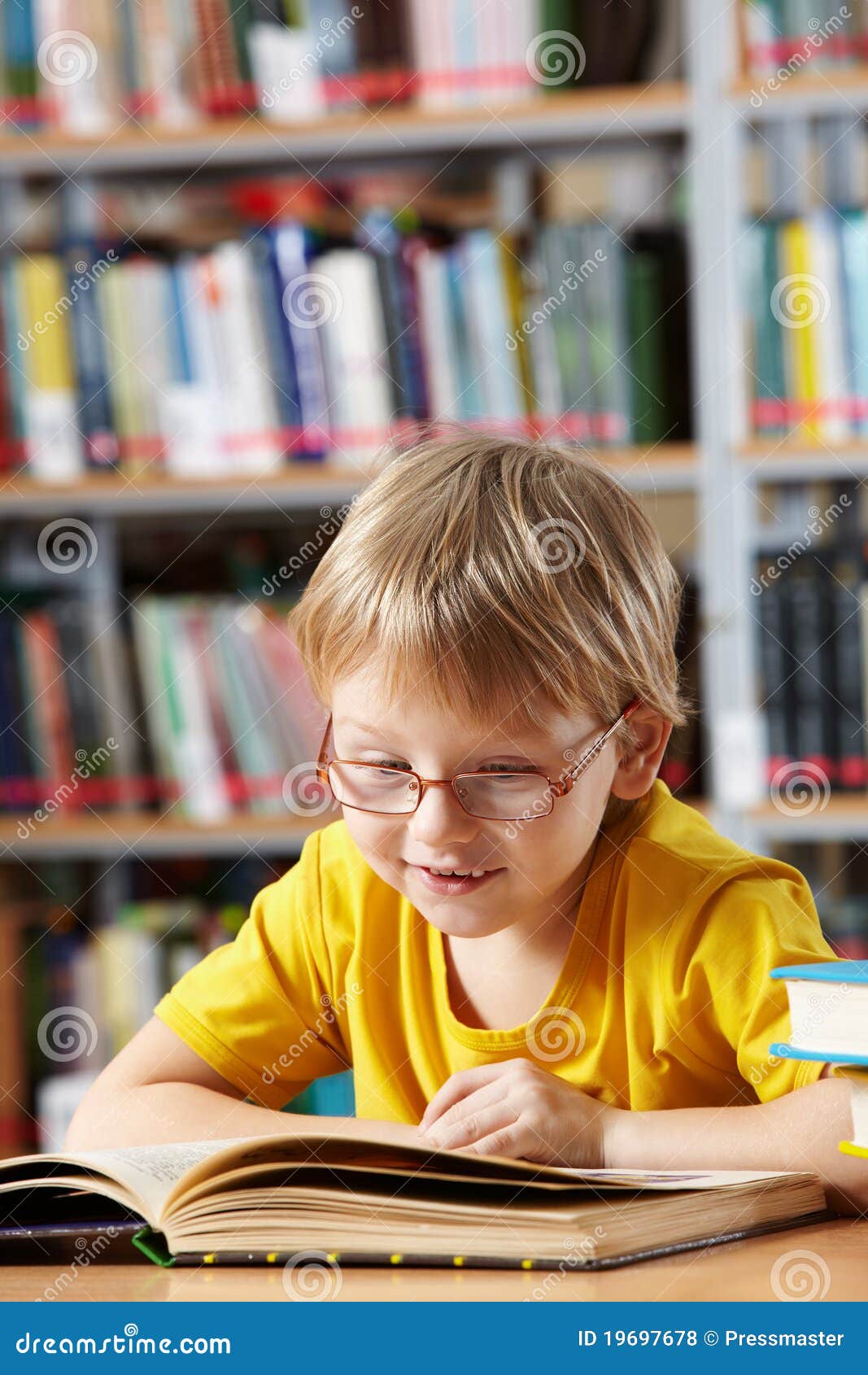 Boy reading stock photo. Image of academic, knowledge - 19697678