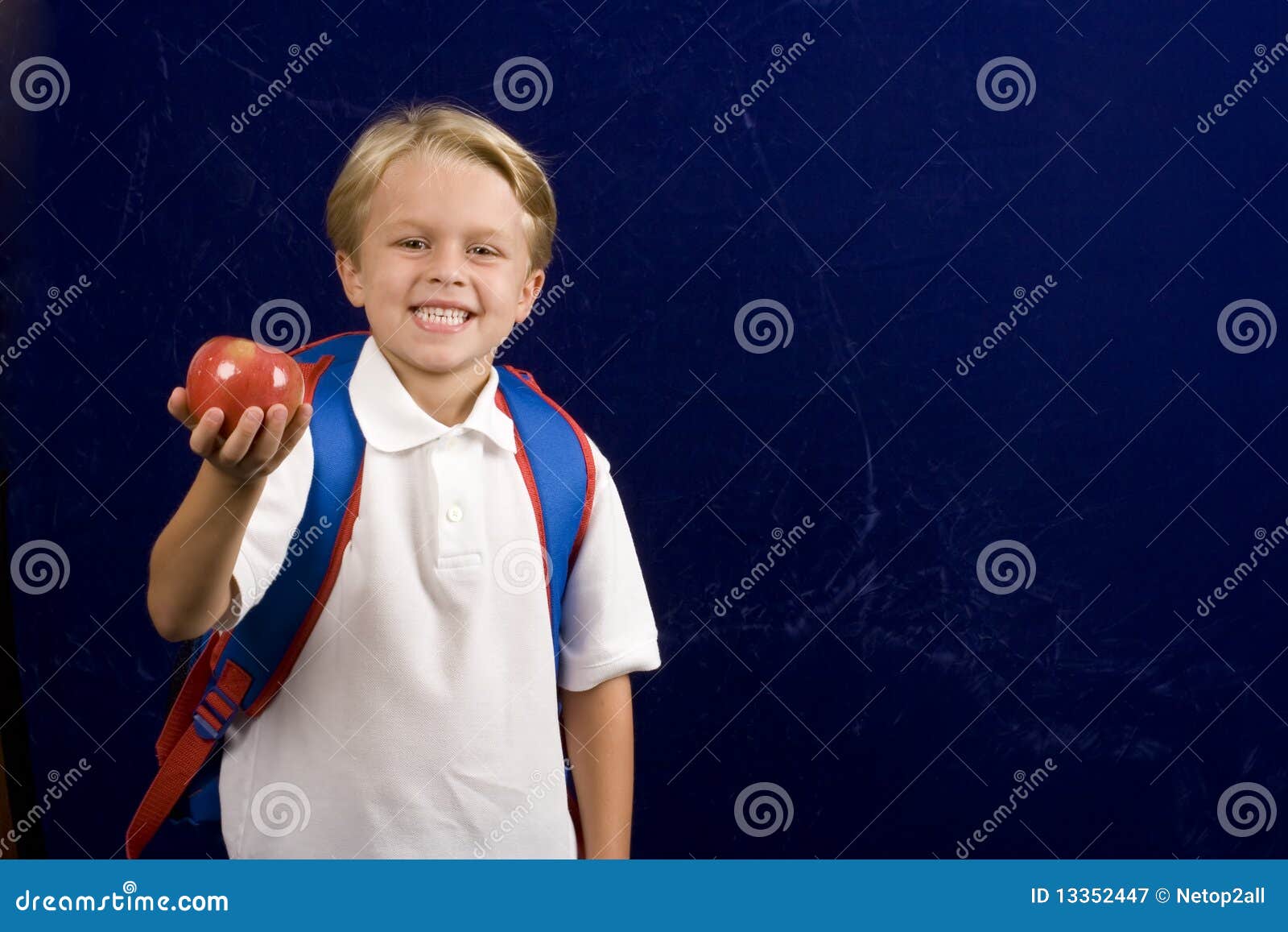 Boy ready for school stock image. Image of studying, learning - 13352447
