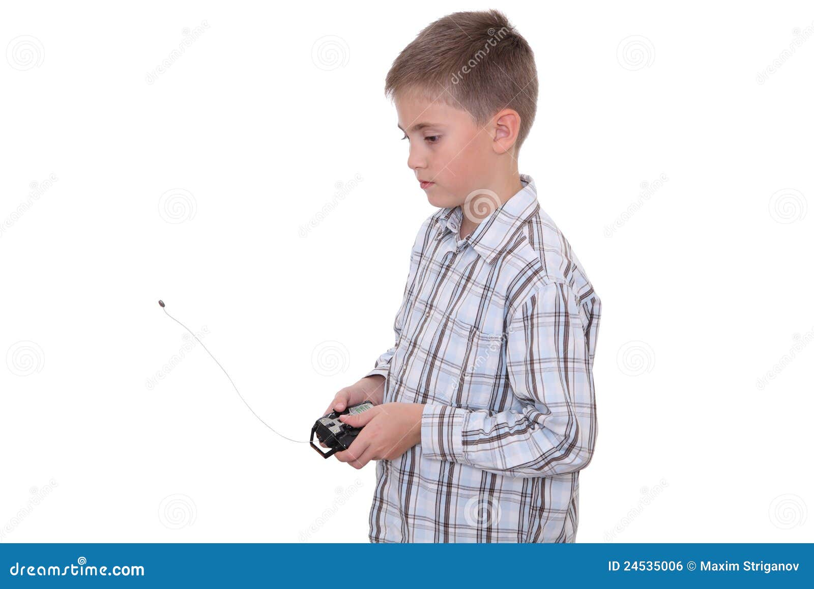Boy with remote controller stock photo. Image of controle - 24535006