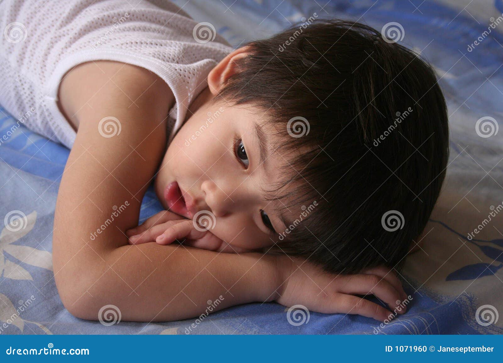 Boy resting stock photo. Image of preschool, education - 1071960