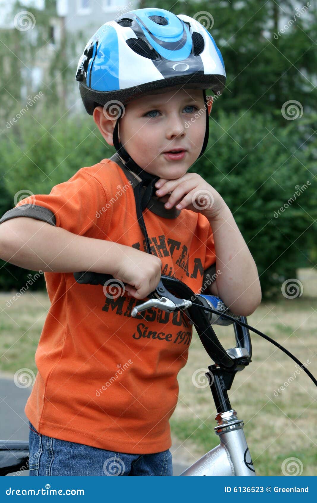Boy riding bike stock image. Image of boys, cyclist, bicycles - 6136523