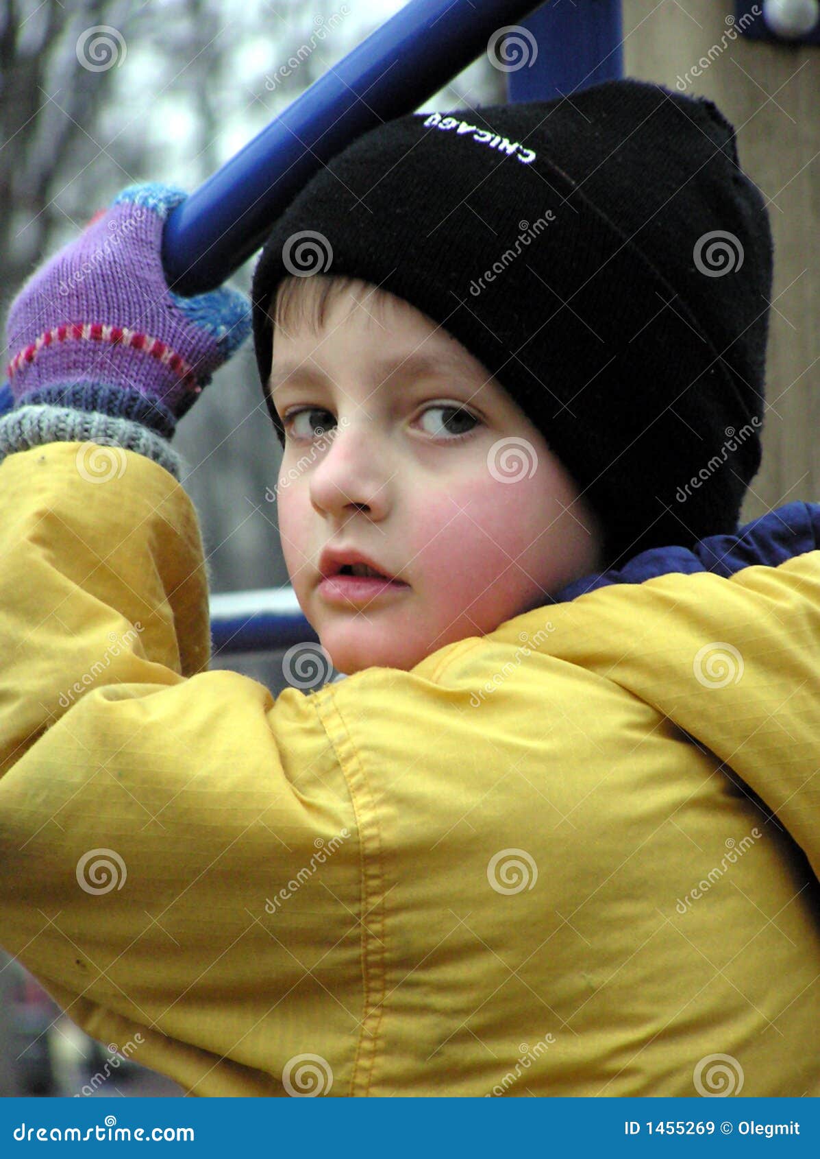 Boy with ruddiness stock image. Image of pleasure, care - 1455269