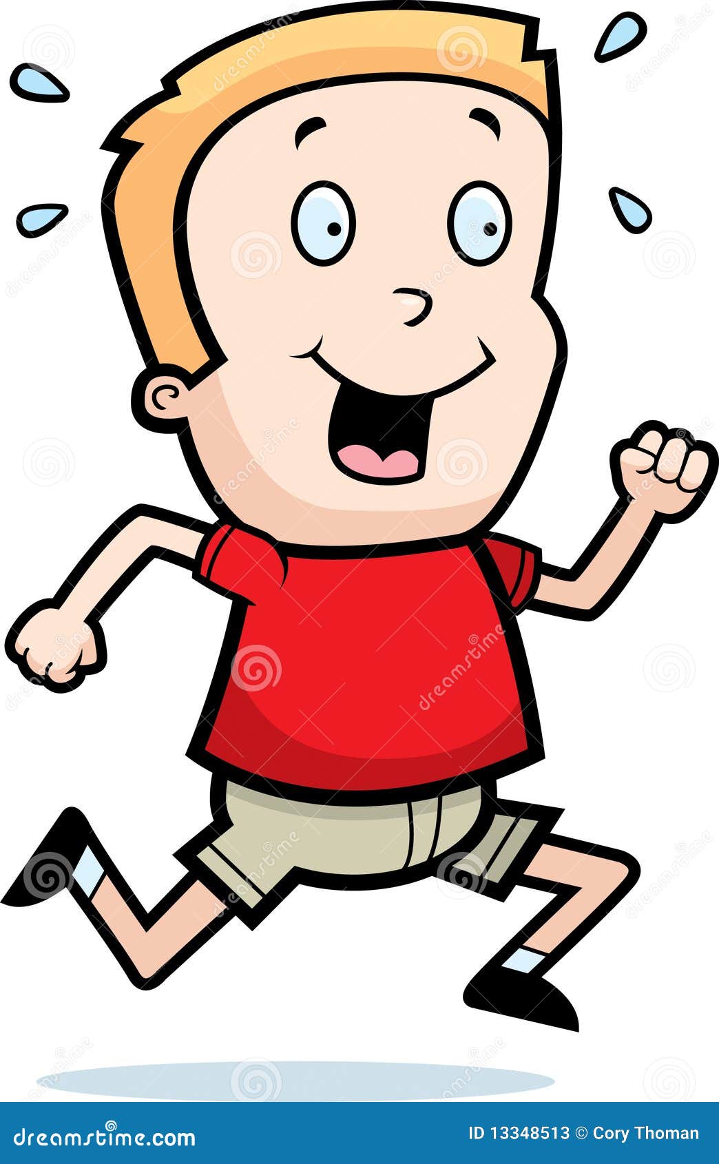 Boy Running Stock Photos - Image: 13348513