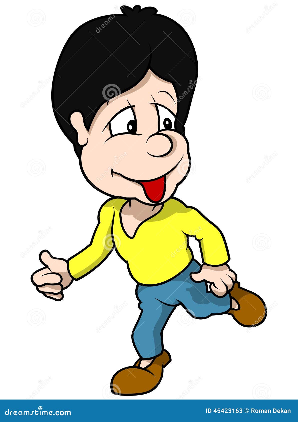 Boy Running stock vector. Illustration of people, cartoon - 45423163 Boy Running stock vector. Illustration of people, cartoon - 45423163