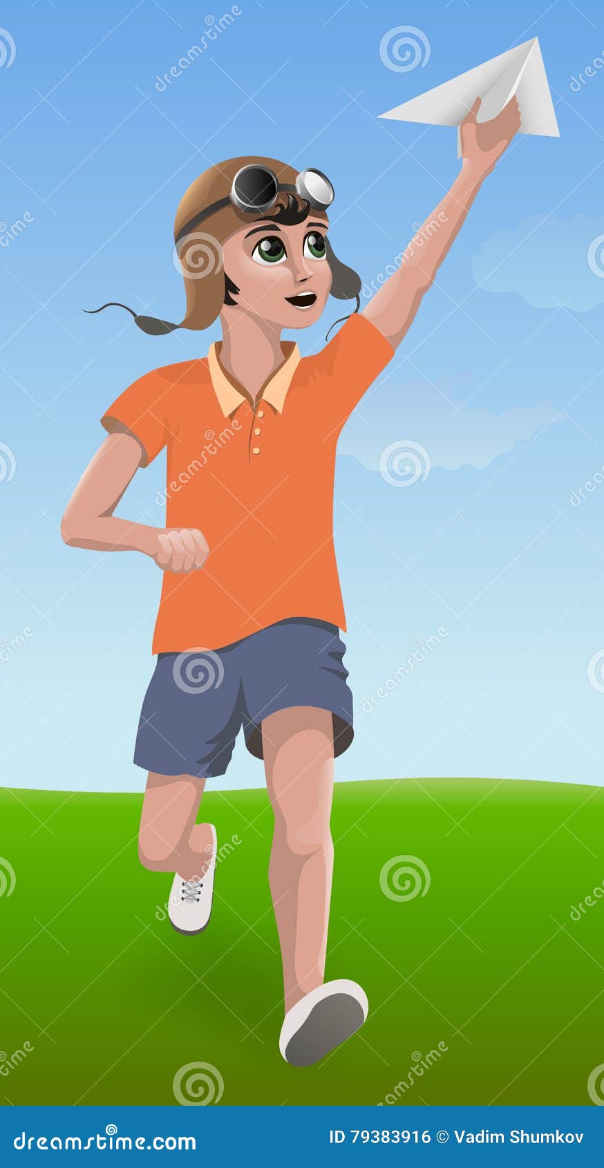 Running Man Paper Sticker, Vector Label, Run Symbol | CartoonDealer.com ...