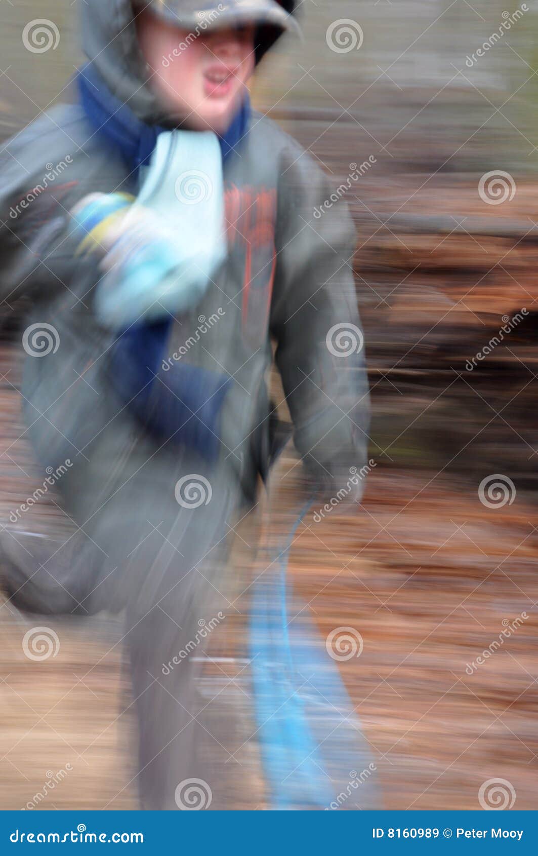 Boy running very fast stock image. Image of fast, athletic - 8160989