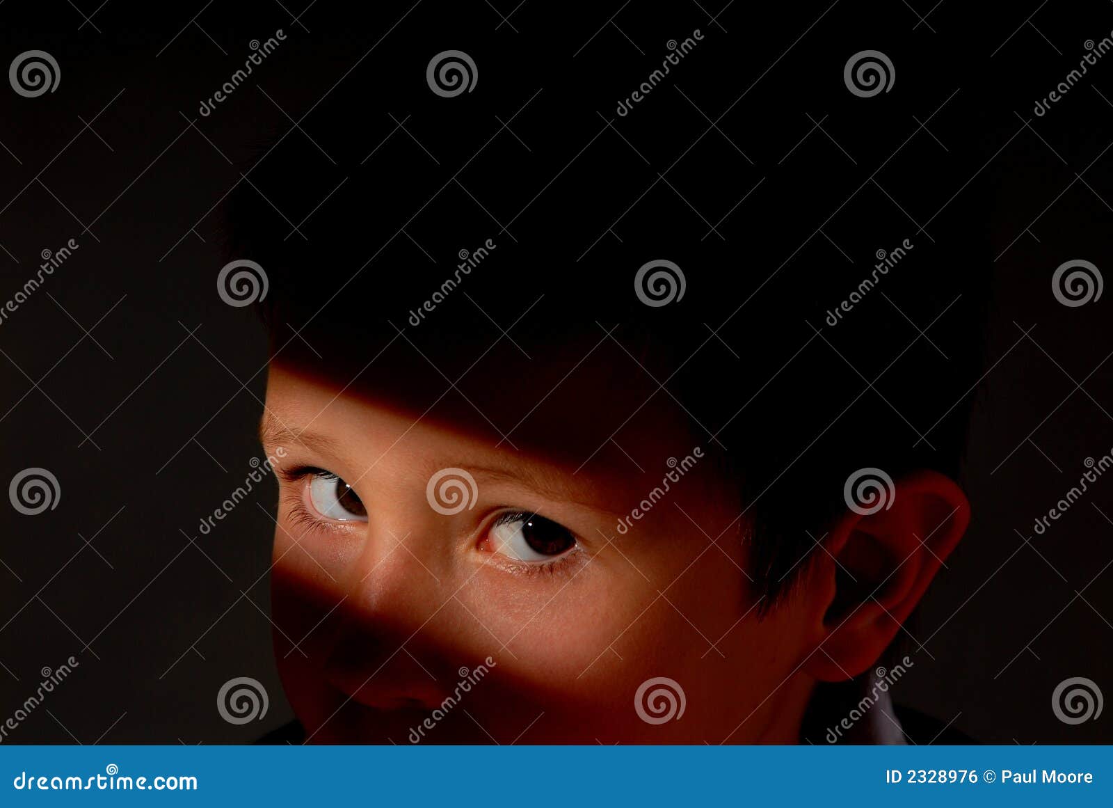 Boy s Eyes stock photo. Image of black, attractive, determination - 2328976