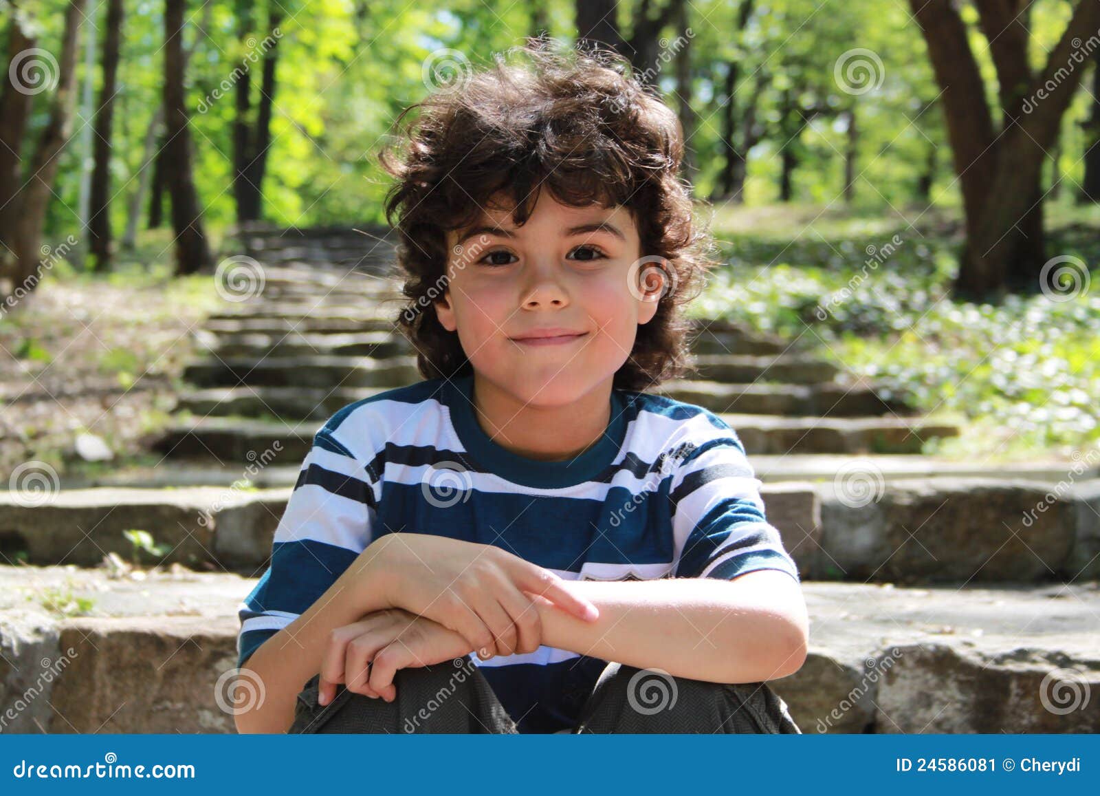 Boy s smile stock image. Image of color, dimples, love - 24586081