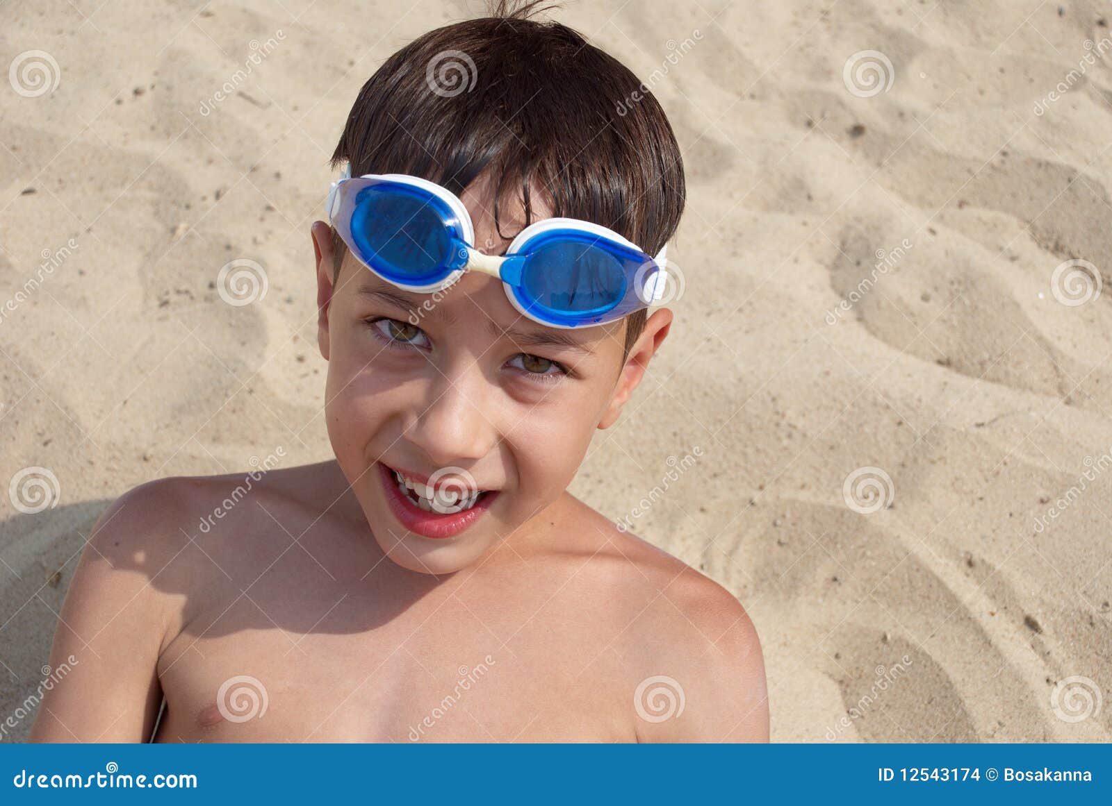 Boy in the sand stock photo. Image of rest, male, outdoor - 12543174