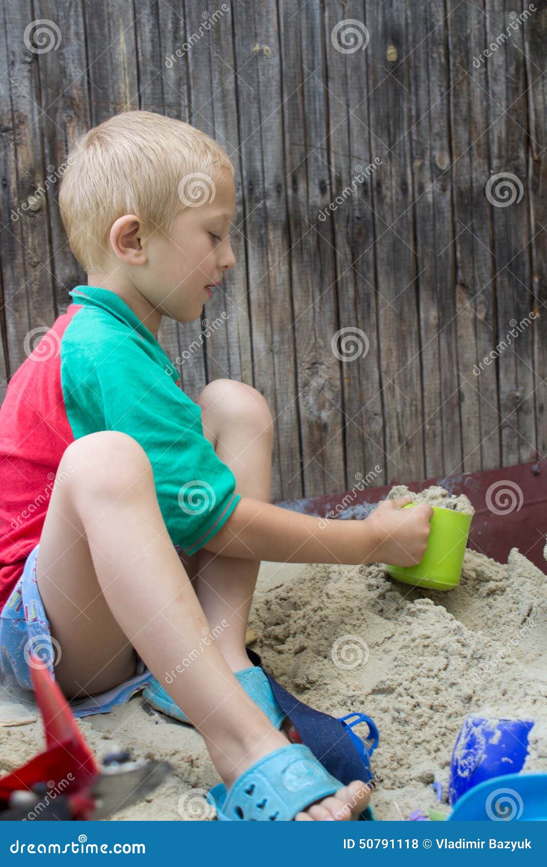 Boy on sand stock photo. Image of childhood, male, child - 50791118