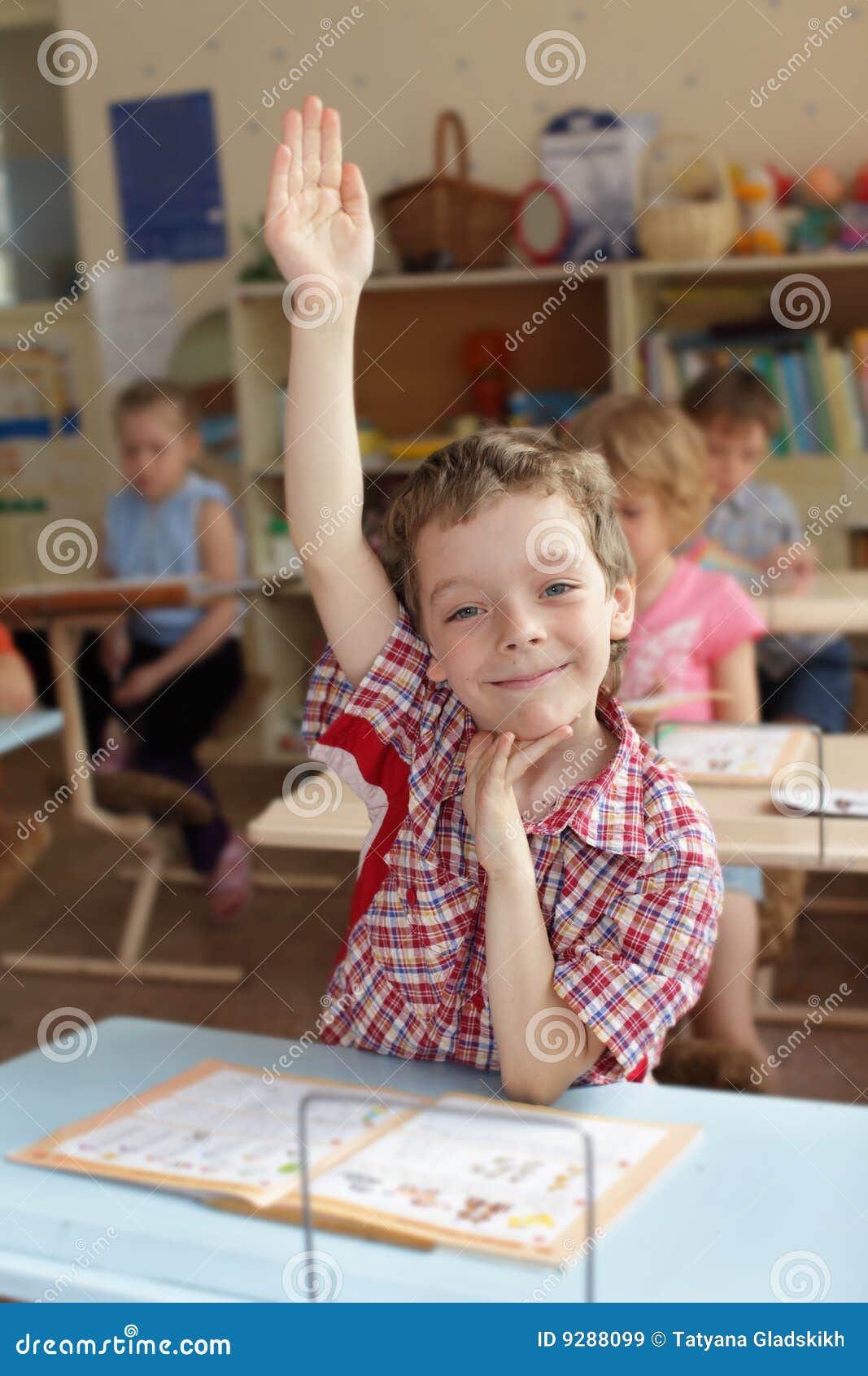 Boy in School Class. Series Stock Image - Image of camera, schoolboy ...
