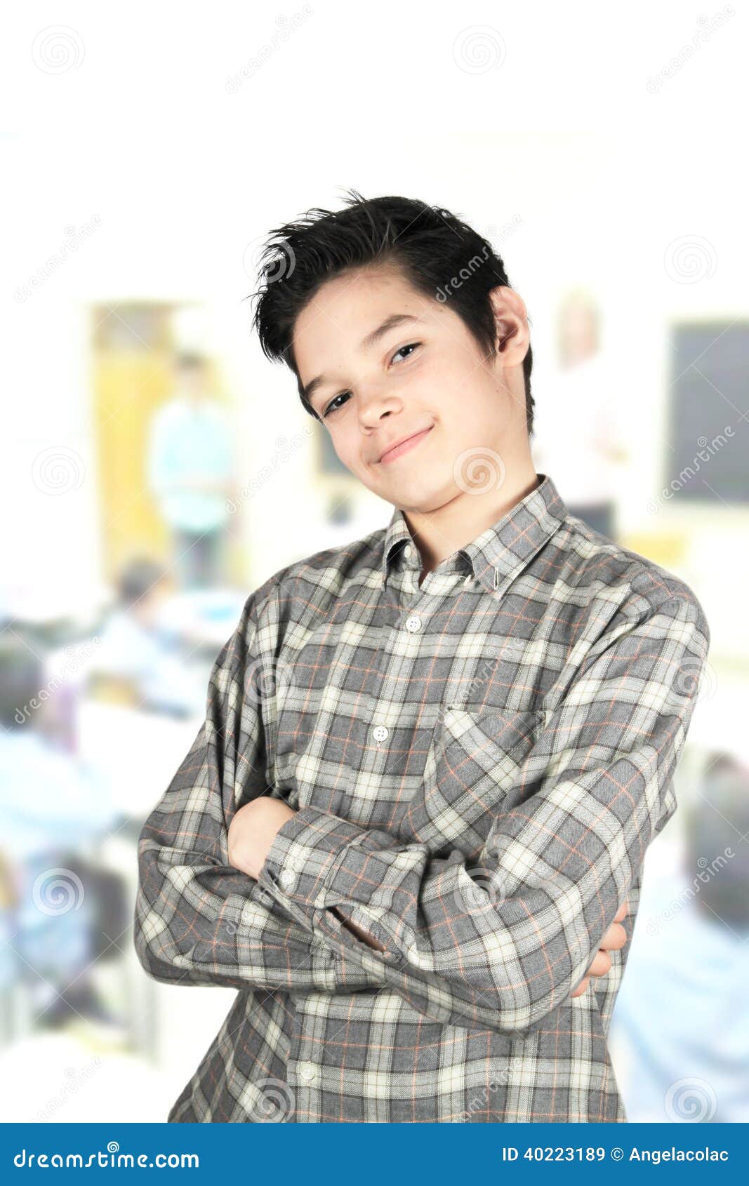 Boy at school stock image. Image of young, school, student - 40223189
