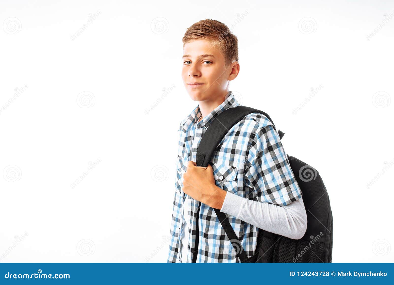 Boy Schoolboy with Backpack, Going To School, Student Portrait, the ...