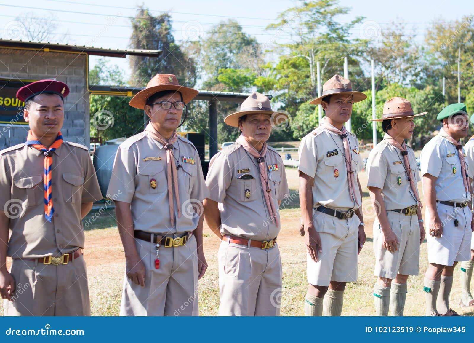 Boy Scout Camp in Sisaket,THAILAND 2017 Editorial Stock Image - Image ...