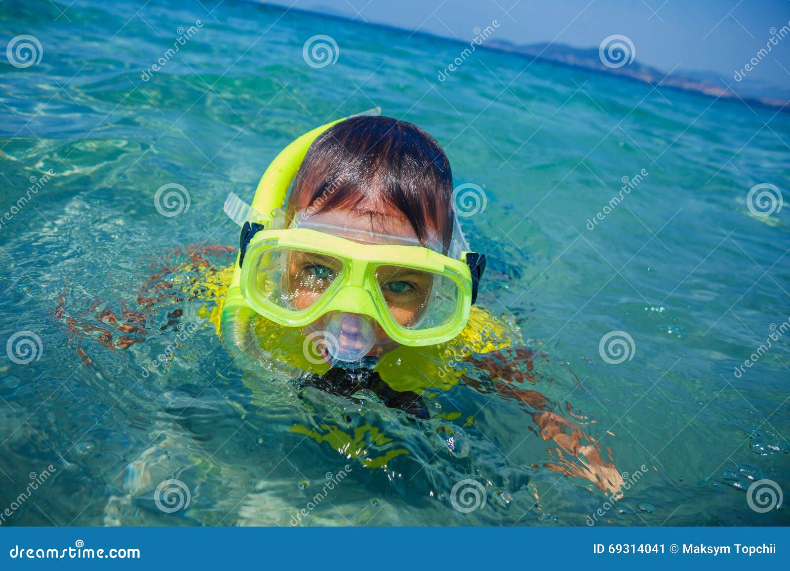Boy scuba diving stock image. Image of mask, lifestyle - 69314041