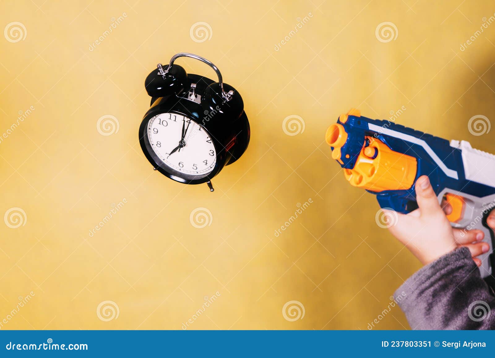 Cool Alarm Clocks Gun