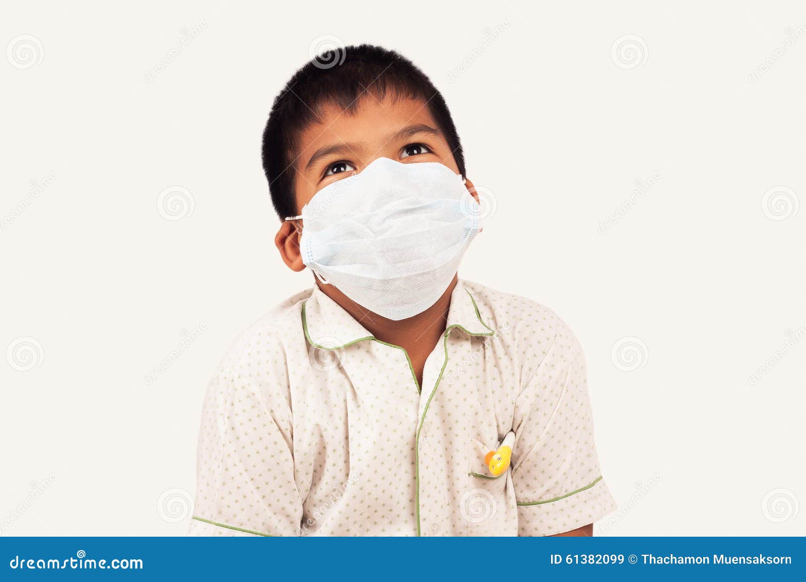 Boy sick wear mask stock image. Image of patient, doctor - 61382099