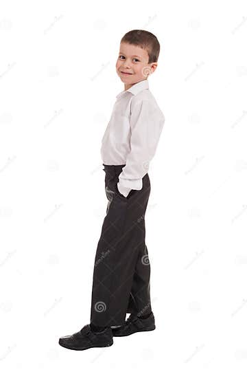 Boy side view isolated stock image. Image of modeling - 30430981